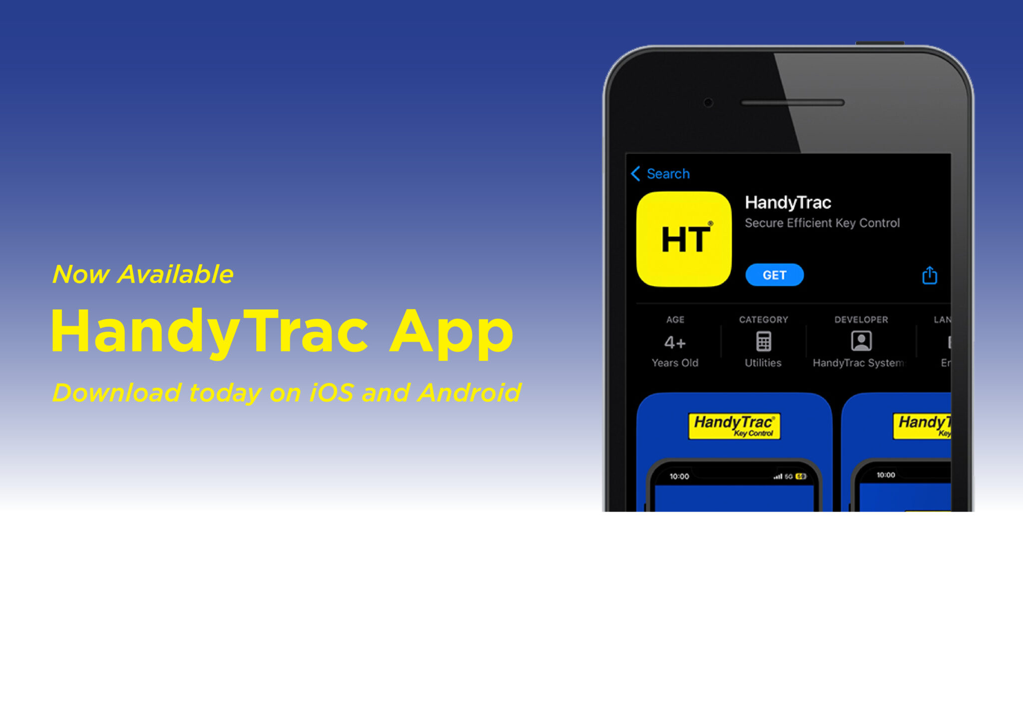 HandyTrac App - Now Available - HandyTrac Key Control - Biometric Key ...